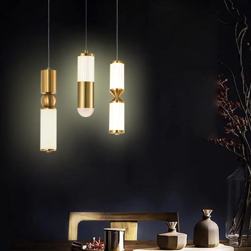 Nordic LED Pendant Lights Hanging Lamp Indoor Lighting For Home Living ...