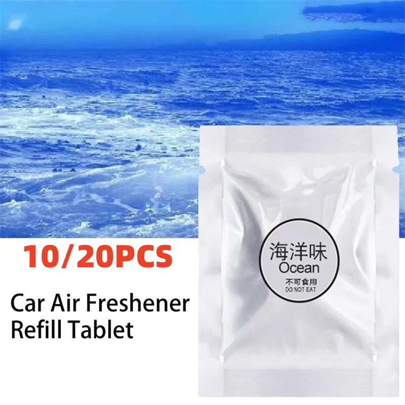20Pcs-Fragrance-Tablet-Long-Lasting-Car-Aromatherapy-Tablet-Solid-Auto ...