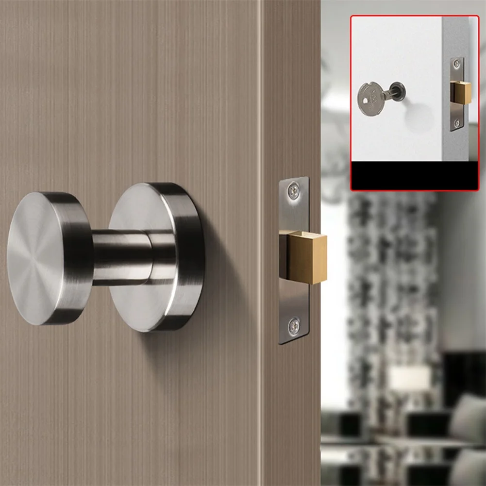 Invisible-Door-Lock-Single-Side-Lock-Interior-Door-Handle-Lock-Hardware ...