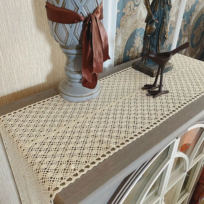 1pc-Retro-Pastoral-Style-Hollow-Out-Table-Runner-For-Table-Decor-Cotton ...