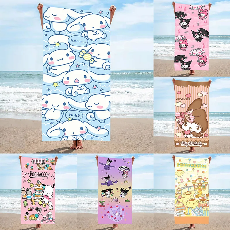 Toalla-absorbente-de-sudor-de-dibujos-animados-Sanrio-Cinnmoroll-toalla ...