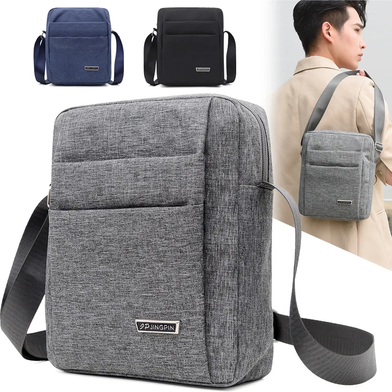 Waterproof Men Shoulder Bag Oxford Crossbody Bags | Bag Men Nylon ...