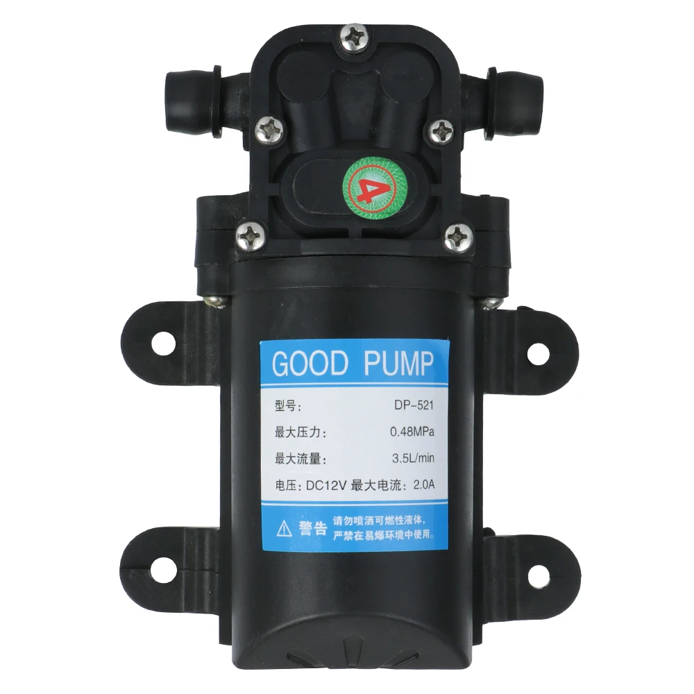 농업용 전기 워터 펌프 Dp 521 다이어프램 스프레이 세차 내구성 마이크로 고압 12v 220v 티몬