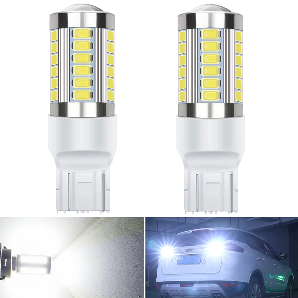 2x LED Bulb W21W 7443 W21/5W 7440 LED Turn Signal 1157 3157 P27/7W ...