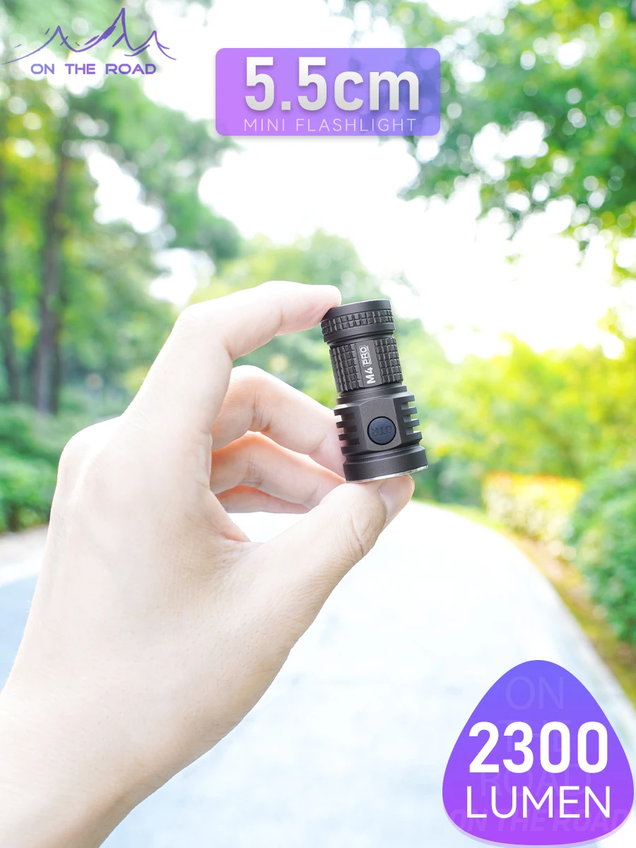 ON-THE-ROAD-M4-PRO-Mini-Flashlight-Super-Bright-Glare-Flashlight ...