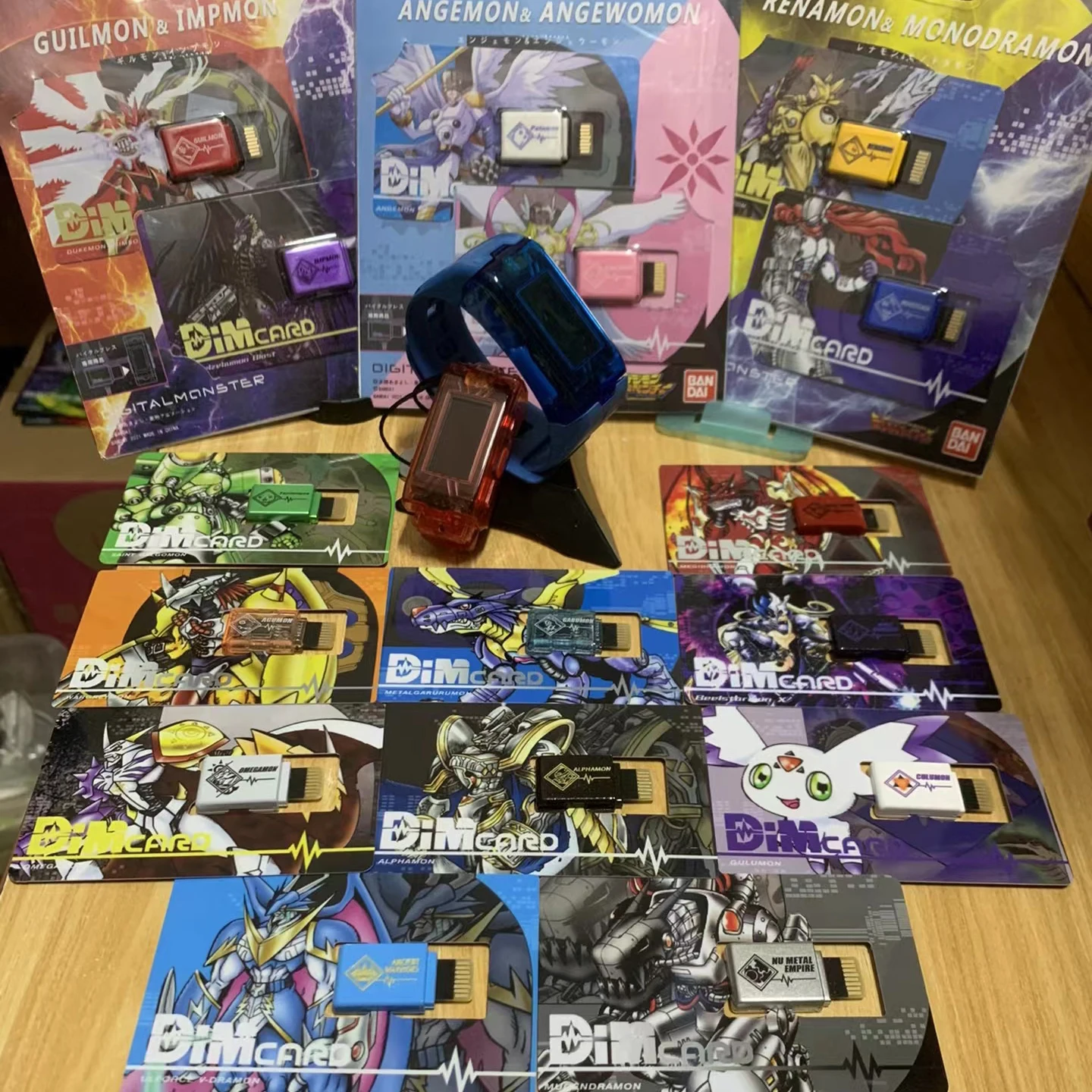 Digimon-Adventure-PB-Limited-V-mon-DIY-DIM-Card-Angewomon-Imortal ...