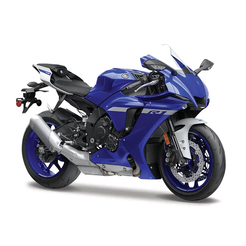 Maisto 1:12 2021 Yamaha YZF-R1 Alloy Model Car Factory Edition Static ...