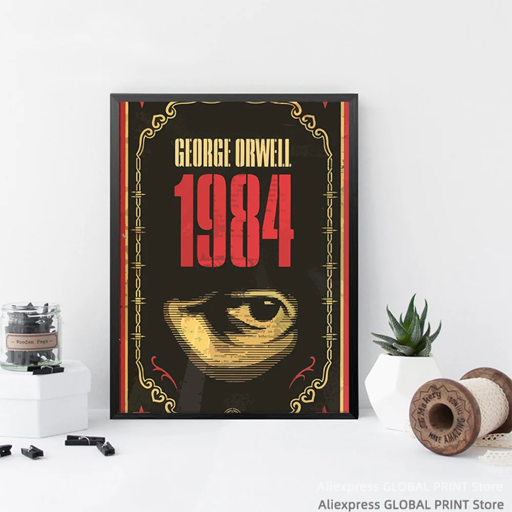 1984 Book Poster
