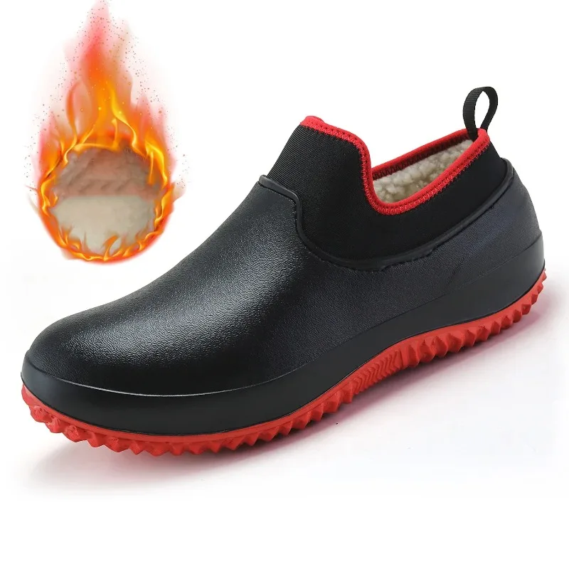 Men-Kitchen-Shoe-Water-Proof-Oil-Proof-Women-Warm-Lining-Chef-Shoes-Man ...