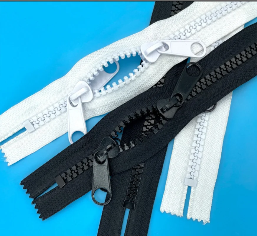 8-10-High-Quality-Tent-Lock-Resin-Zipper-Long-Nylon-Zip-Double-Sided ...