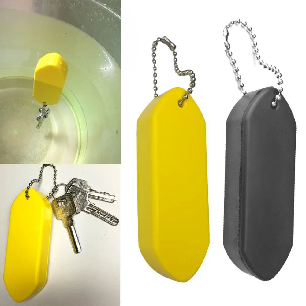 Buoyant-Key-Ring-Tube-Float-Keychain-Floating-Key-Chain-For-Fishing ...