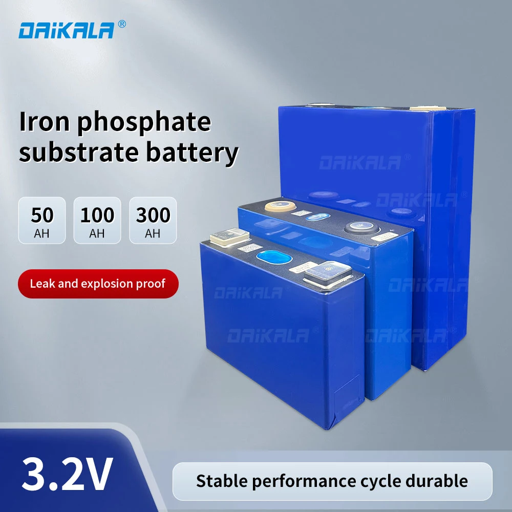 1-8pcs-3-2V-50Ah-52Ah-Lifepo4-Rechargeable-Batteries-Original-Cell-For ...