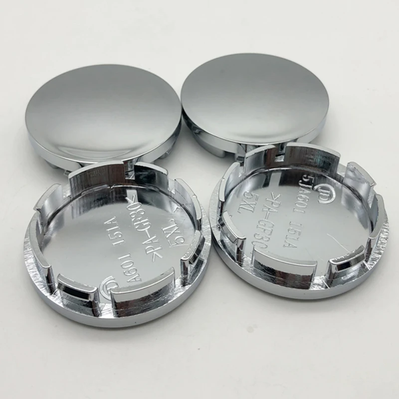 4Pcs/Set 56mm Car Wheel Center Hub Caps Blank Universal ABS Vehicle ...