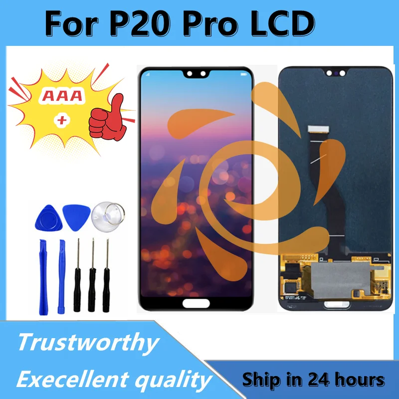 Original-TFT-For-Huawei-P20-Pro-Lcd-Display-Touch-Screen-Digitizer-Assembly-Replacement-For ...