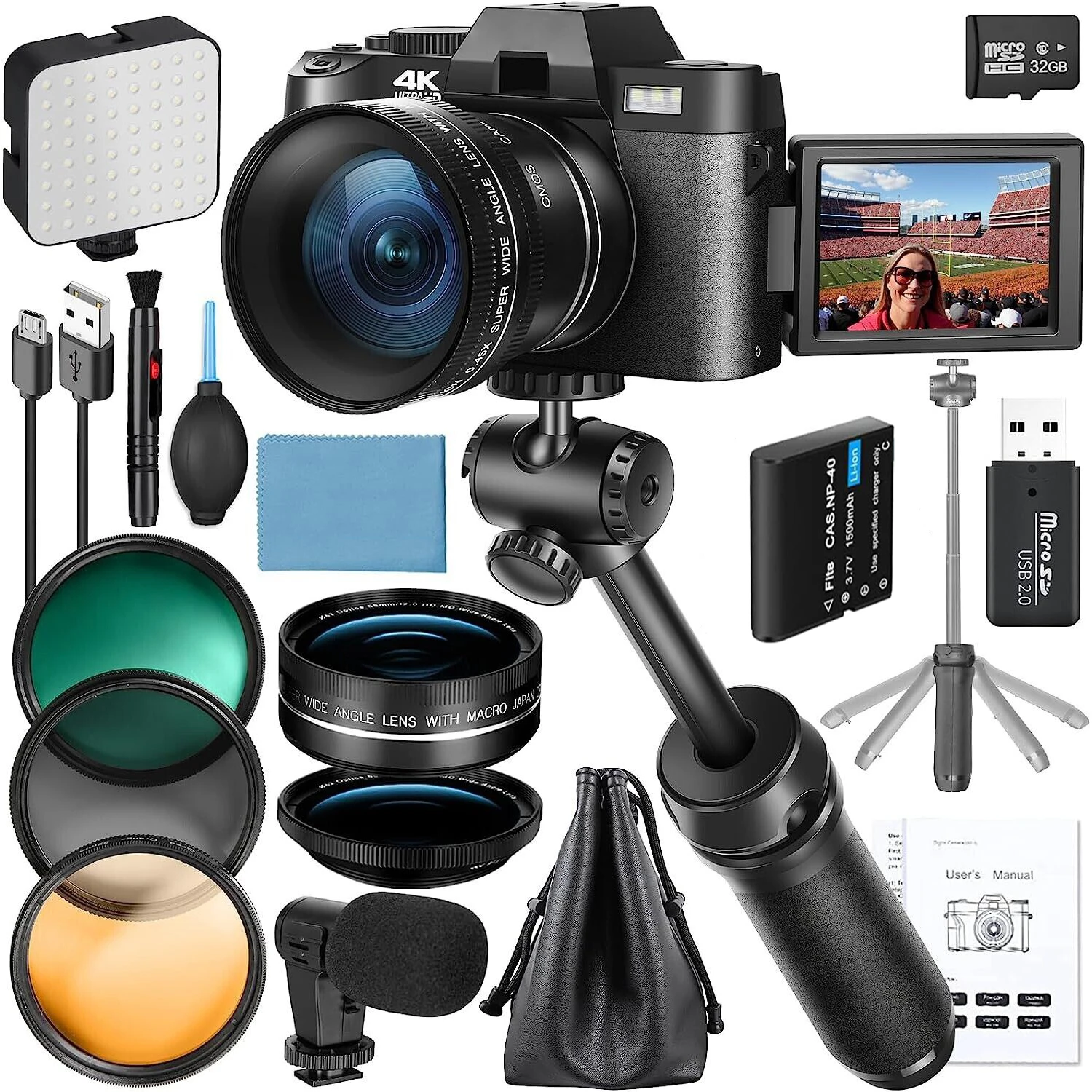 G-Anica-4K-Digital-Camera-for-Photography-48MP-Vlogging-Camera-for ...