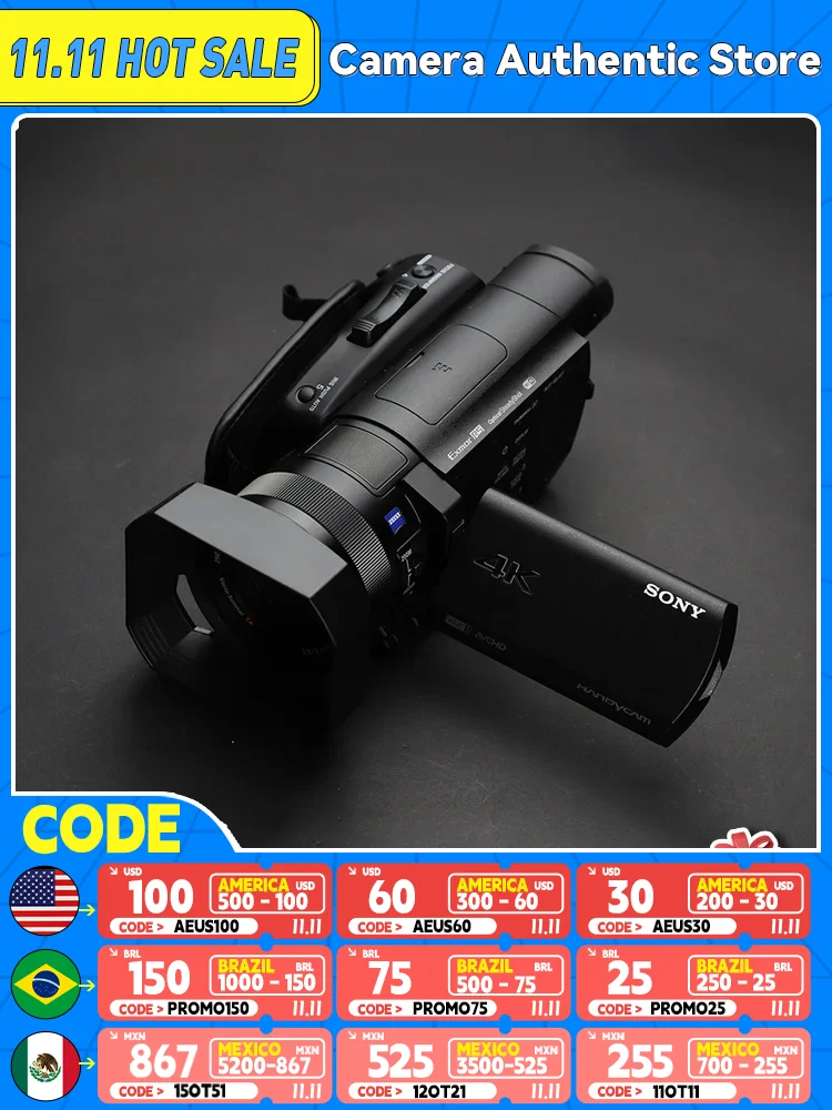 Sony-Handheld-Home-Tourism-Live-Conference-4K-Video-Recorder-C-mera ...