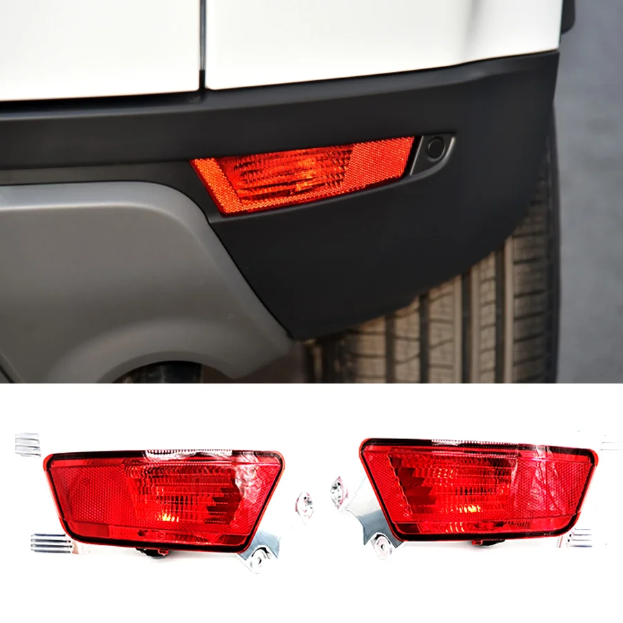 Luz de nevoeiro traseira esquerda e direita do carro com base, lâmpada ...