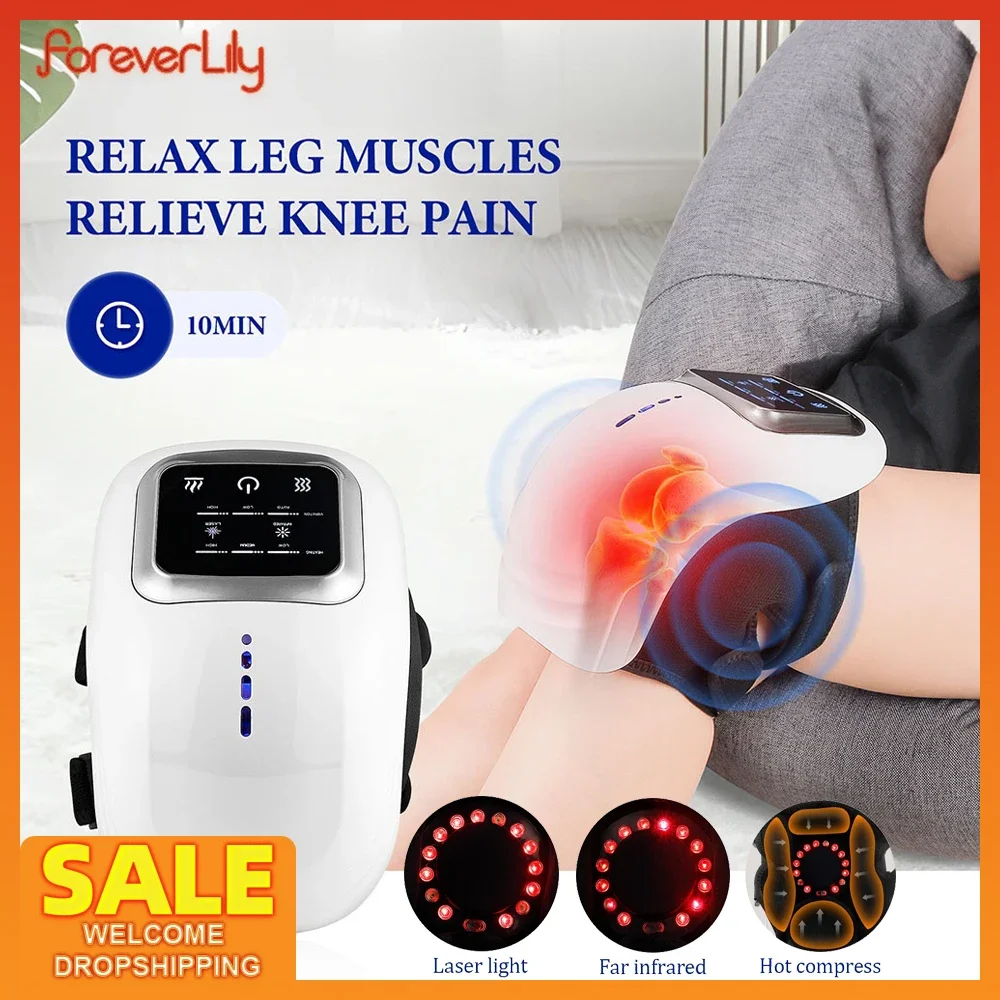 Hot Compress Knee Massage Infrared Air Pressure& Vibration ...