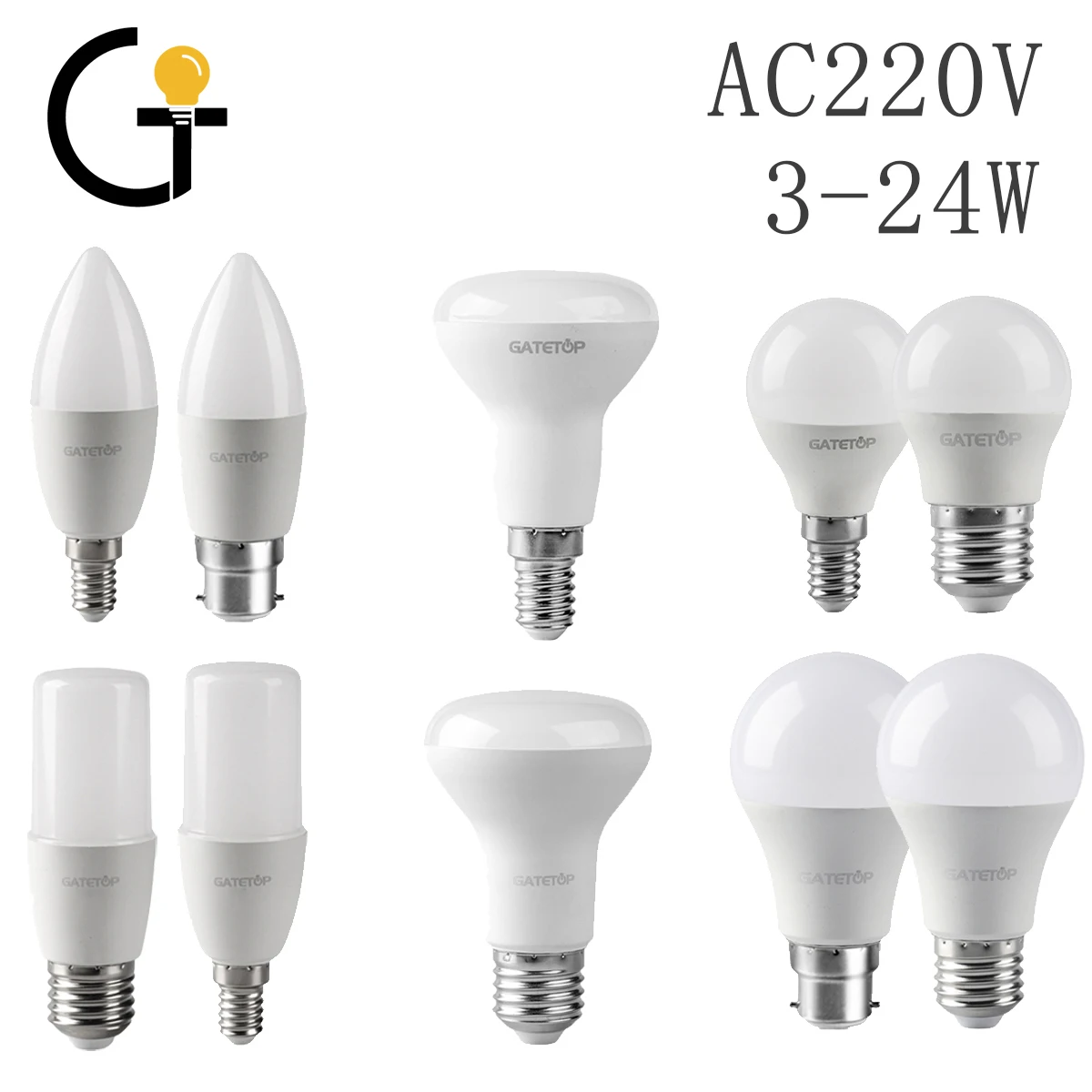 LED-Energy-Saving-Bulb-AC220V-E14-E27-B22-3w-24w-3000K-4000K-6000K-Lamp ...