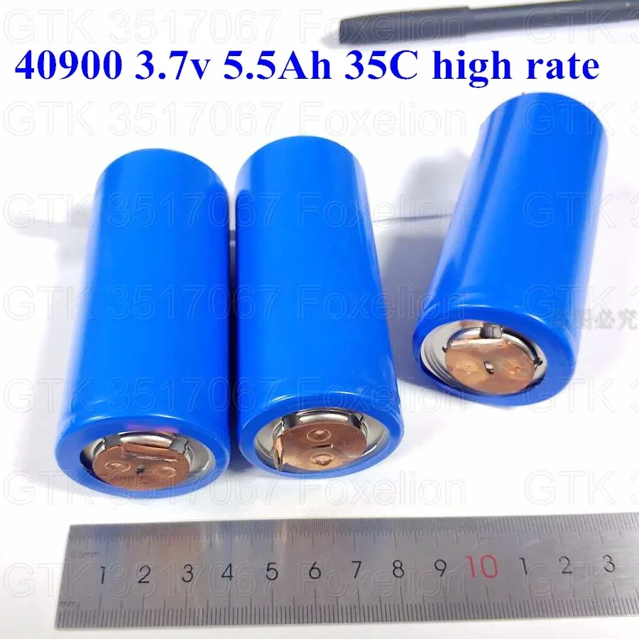 10pcs-GTK-40900-3-7v-5500mAh-Lithium-5ah-cell-high-rate-30C-100A-not ...