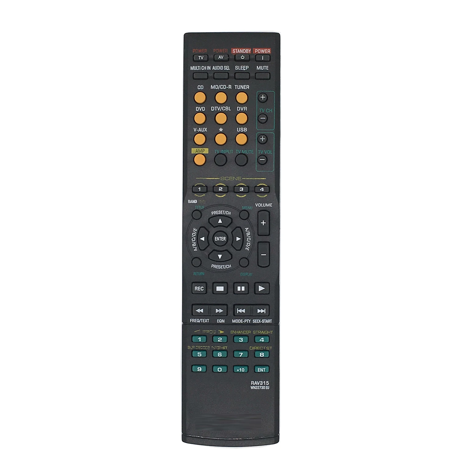 Remote Control For YAMAHA AV Audio Receiver RX-V550 RX-V750 RXV750 HTR ...