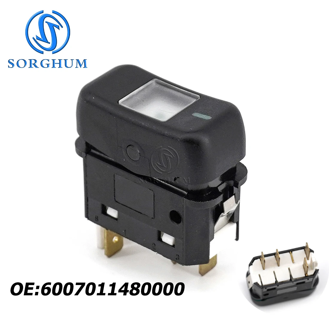 SORGHUM-Toggle-Switches-Power-Window-Control-Switch-Button-4-PINS-For ...
