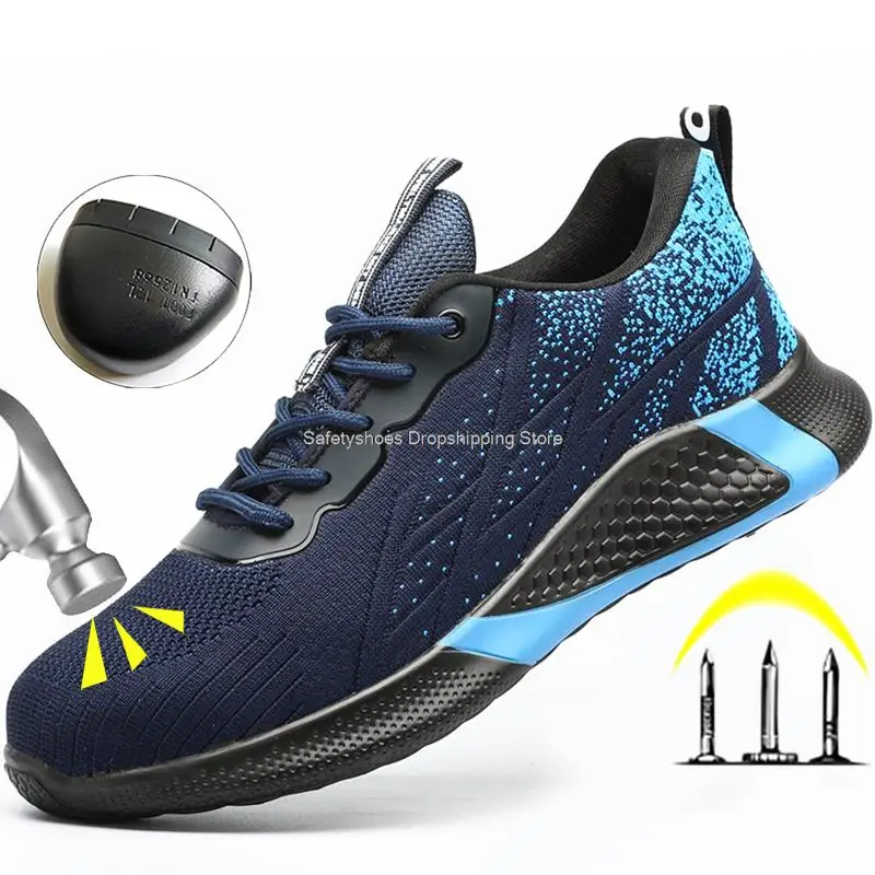 Lightweight-Safety-Shoes-Men-Work-Safety-Boots-Anti-smash-Anti-stab ...