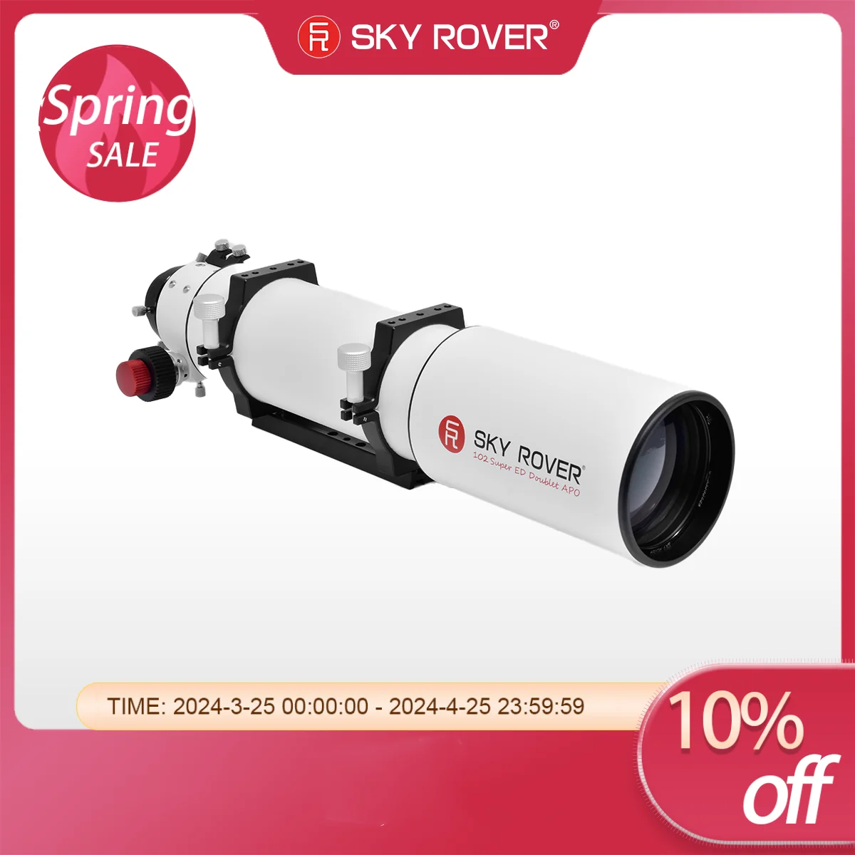 SKY-ROVER-102mm-F-7-ED-APO-Astronomical-Telescope-Professional ...