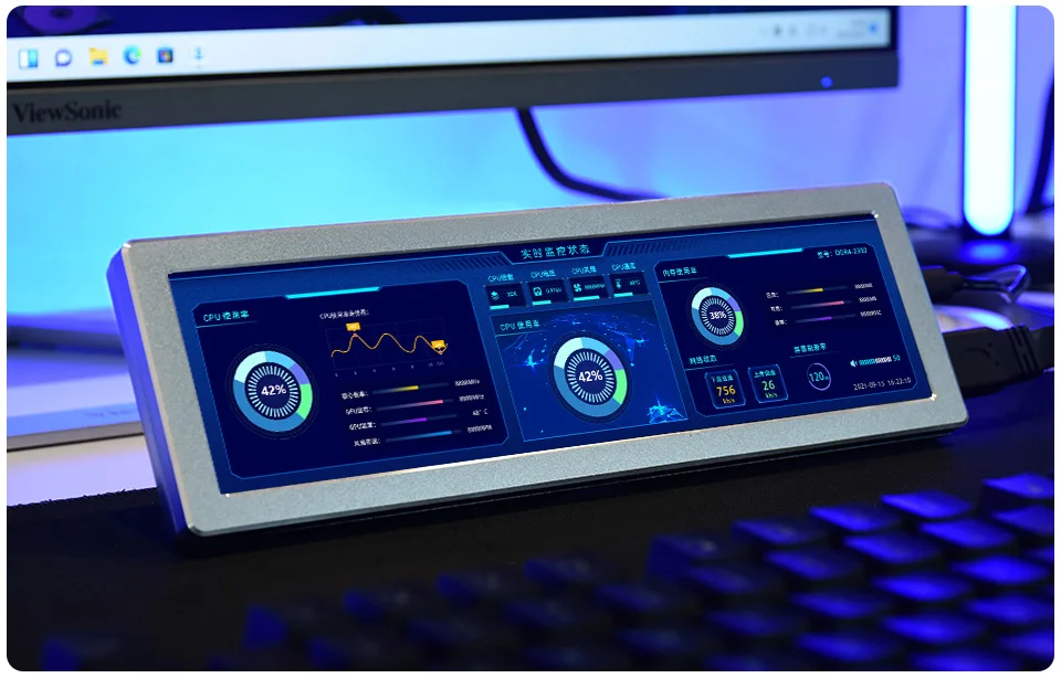 Tela-IPS-AIDA64-CPU-Temperature-Monitor-Display-HDMI-para-PC-Painel ...