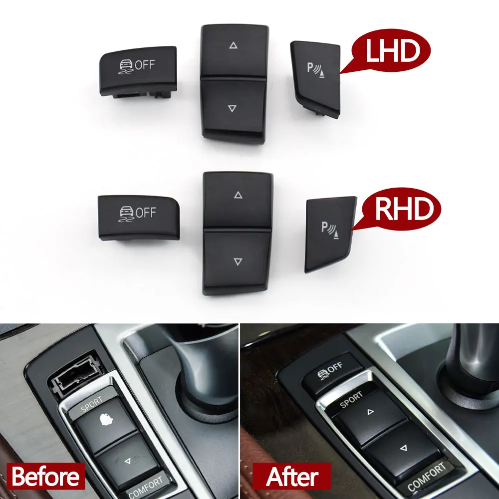 Car-Antislip-OFF-Sport-Model-Radar-Parking-Switch-Button-For-BMW-5-6-X3 ...