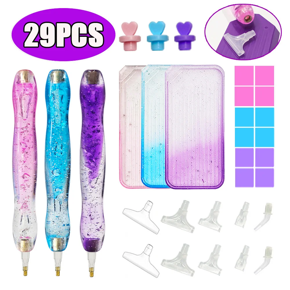 DIY New Arrival Diamond Painting Pen Gradient Point Drill Pen Funnel ...