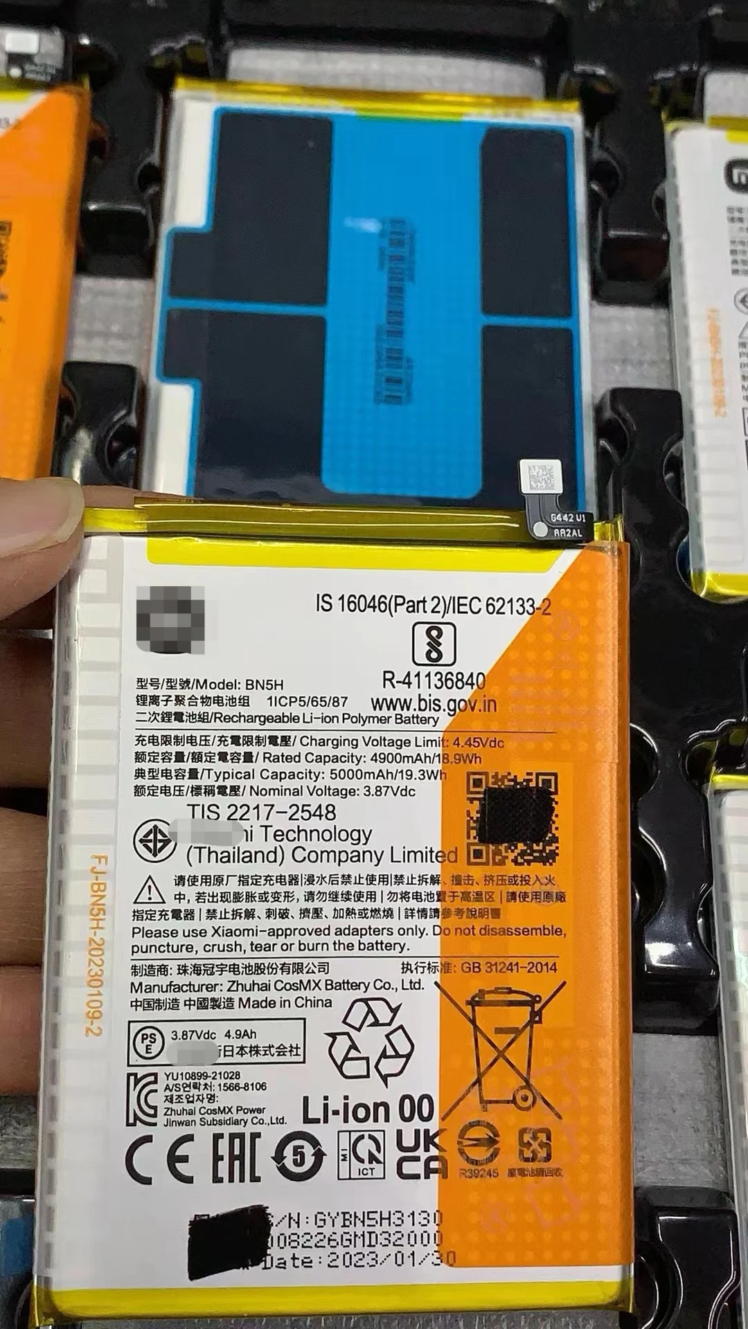 Original-New-5000mAh-BN5H-Battery-For-Xiaomi-Redmi-Note11E-POCO-M4-5G ...
