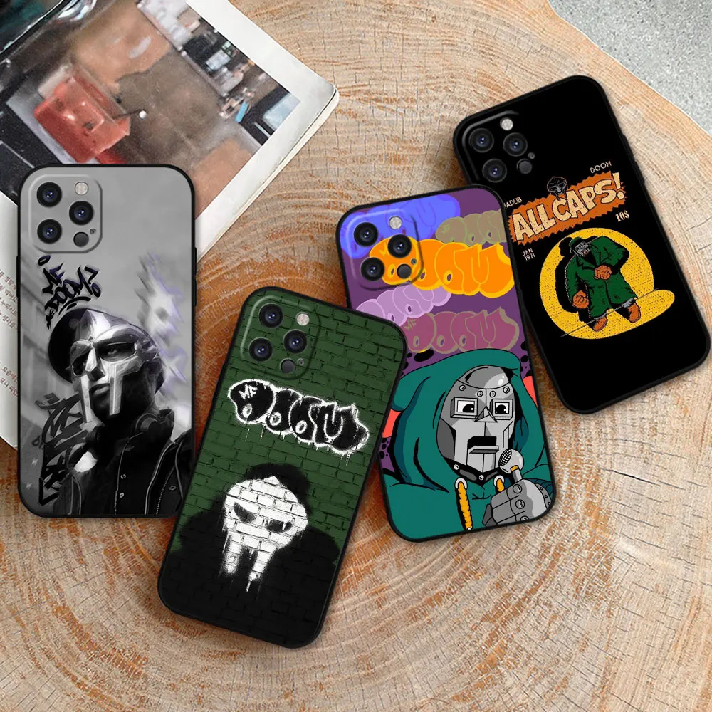 Capa-de-telefone-de-silicone-MF-DOOM-Rapper-tampa-traseira-antichocante ...