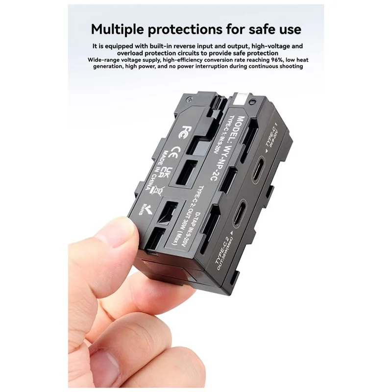 NP-F970 Double-Sided Fake Battery NP-F Double-Sided Dummy Battery ...