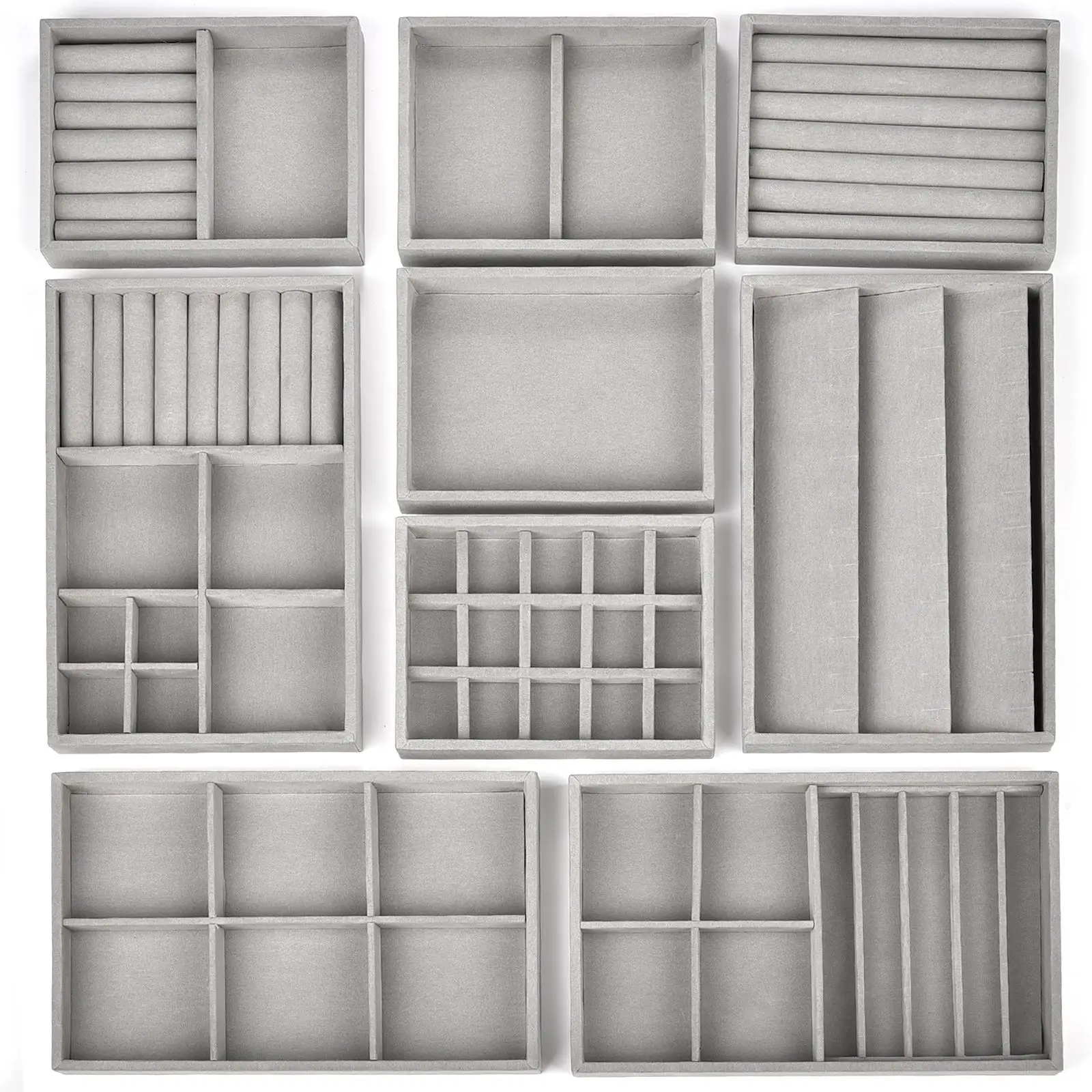 Velvet-Box-for-Jewelry-Storage-Display-Bandeja-Gaveta-J-ias-Titular ...