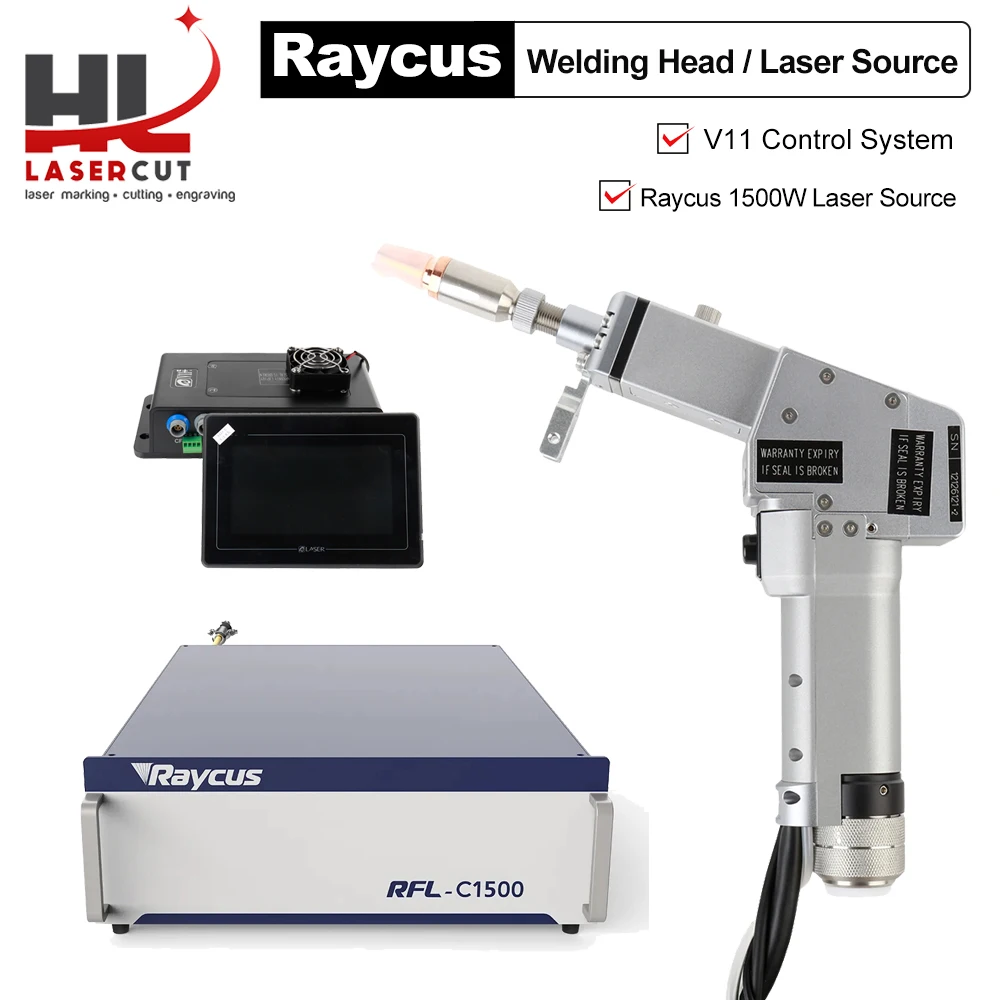 Qilin BWT20 Handheld Welding Gun Wobble Welding Head With Raycus 1500W ...