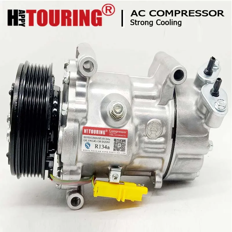 For sanden sd6v12 mini air conditioner compressor for Mini Cooper R55 ...