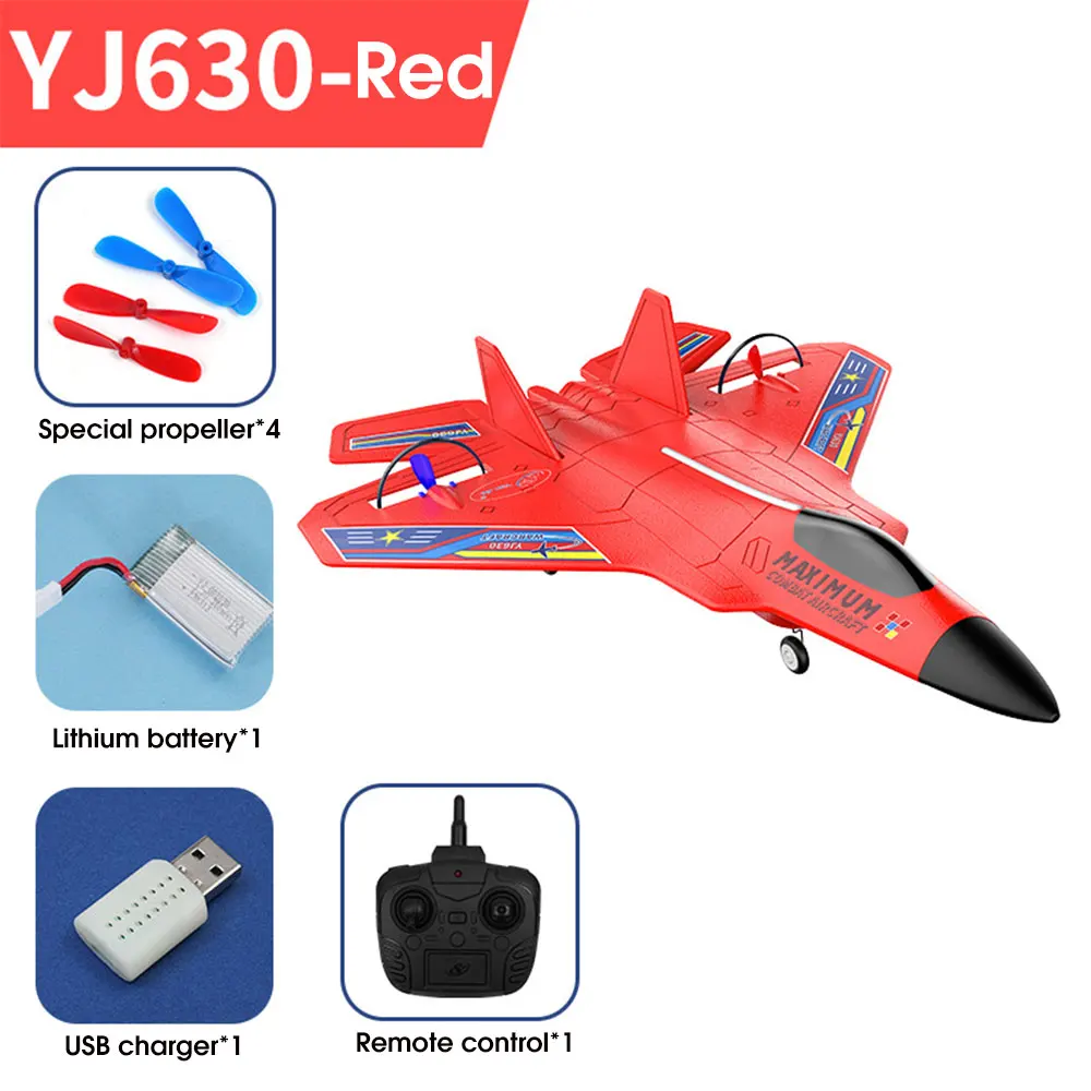 YJ630-320mm-Wingspan-2-4G-Built-in-Gyro-EPP-LED-RC-Airplane-Glider-Jet ...