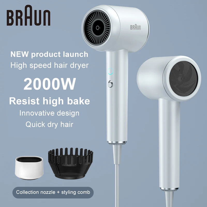Original-Braun-Motor-Salon-Equipment-Lcd-2000w-Hairdryer-Professional ...