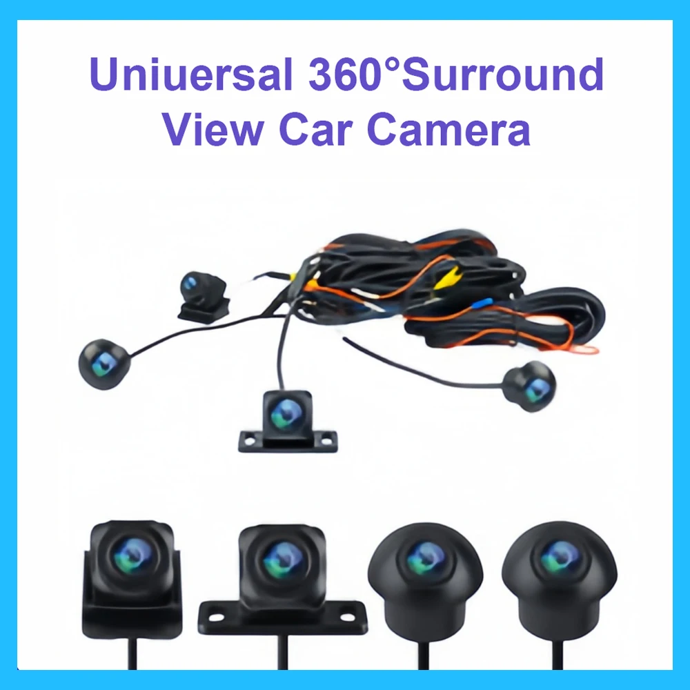 360 camera for car AHD 3D 360 car camera degree bird view system Auto ...