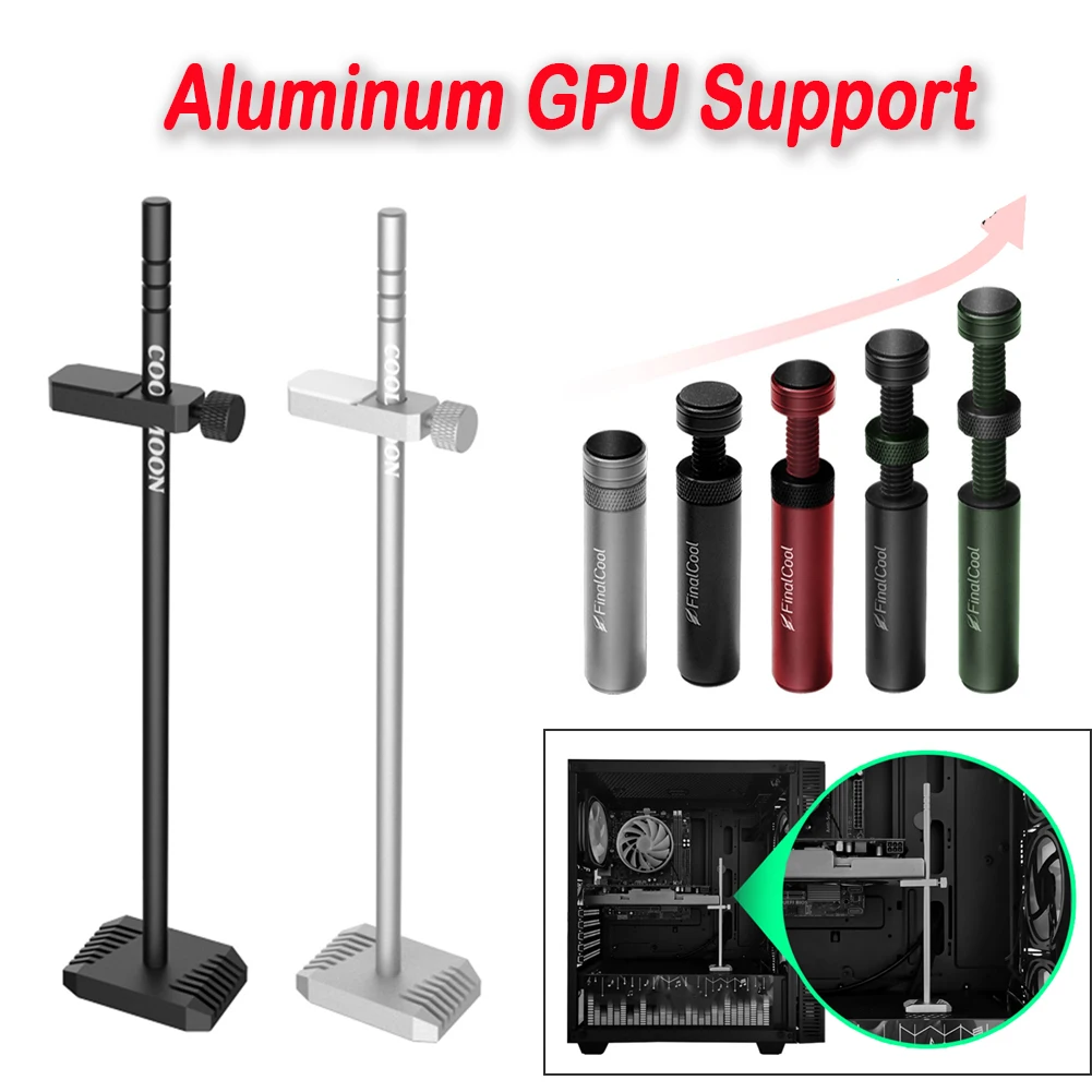 Aluminum Alloy Graphics Card Support Video Card Holder Stand Sag ...
