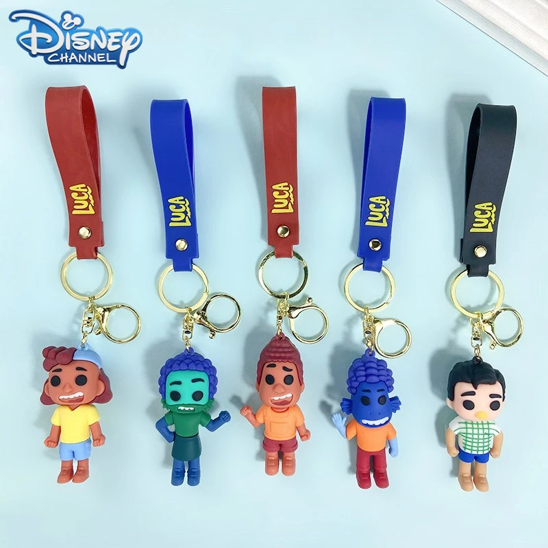 Disney-Pixar-Movie-Luca-Cartoon-Keychain-Anime-Figure-Keychain-Backpack ...