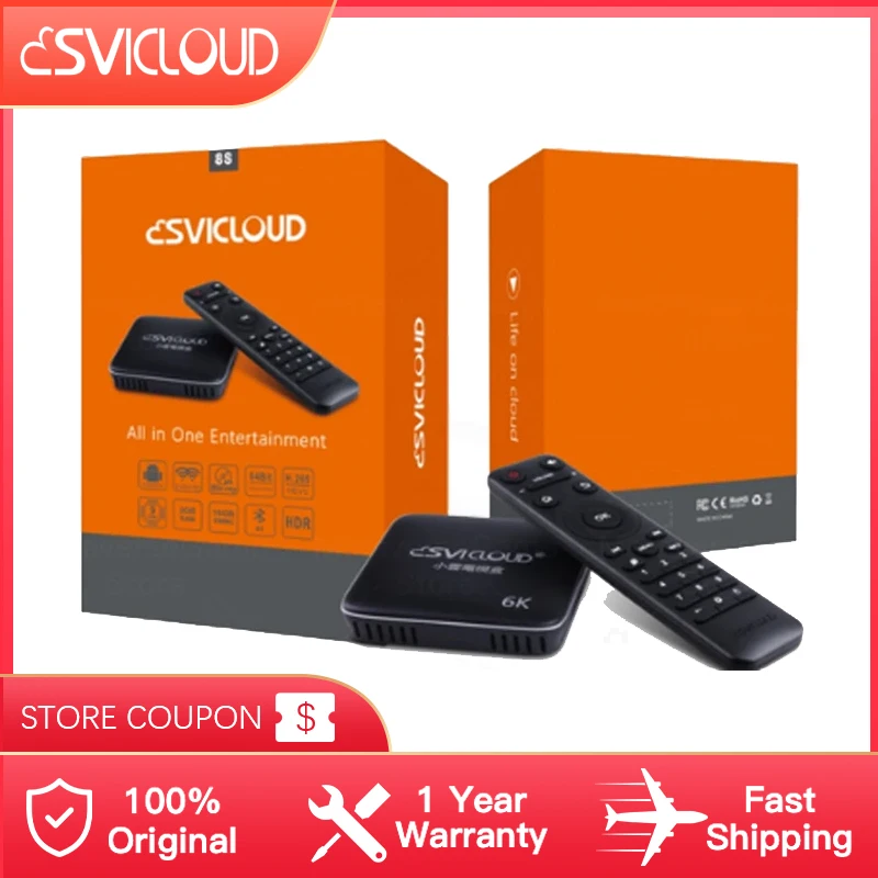 SVICLOUD 8S TV 박스 4G SDRAM + 16G 플래시 지원 8K 내장 듀얼 와이파이, 2.4G + 5G 안드로이드 10.0| | - AliExpress