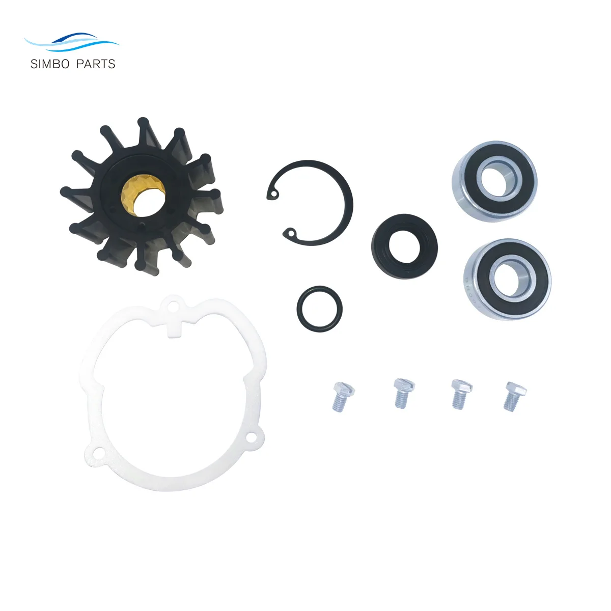 Rebuild Service Kit For Volvo Penta / OMC Raw Sea Water Pump 3857794 ...
