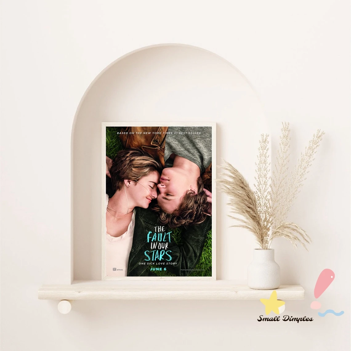 The Fault In Our Stars Movie Poster One Sick Love Story