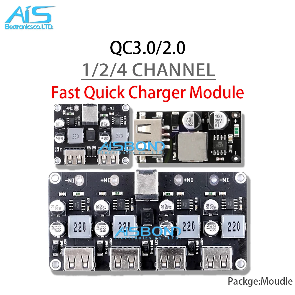 Fast-Quick-Charger-Circuit-Board-USB-QC3-0-QC2-0-USB-DC-DC-Buck ...