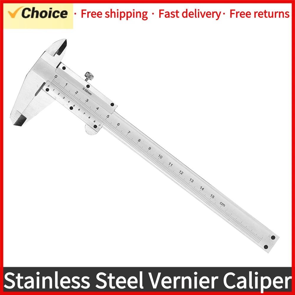 Professional-Stainless-Steel-Vernier-Caliper-Gauge-0-150mm-Sliding ...