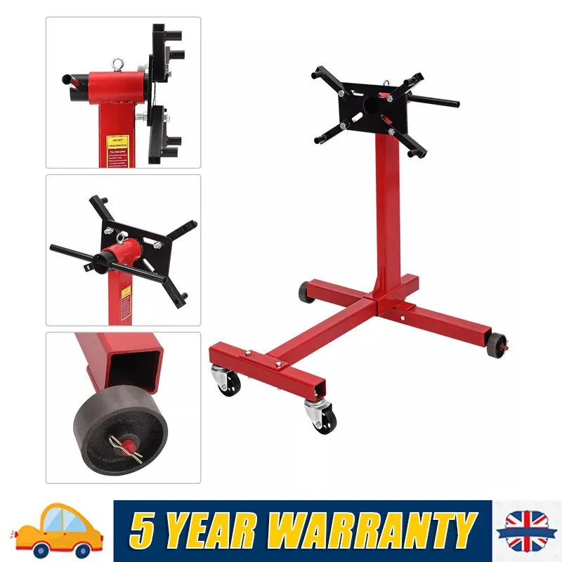 360° Rotating Engine Engine Gearbox Support Stand 1000 lbs 450kg Swivel ...