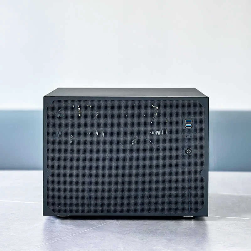 NAS Chassis 9-disk Mountable MATX Motherboard, ATX Power Supply ...