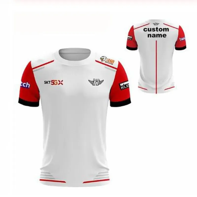 LCK-202-LoL-Spring-Season-SKT-T1-Pro-Player-Team-Jersey-T-Shirt-Uniform ...